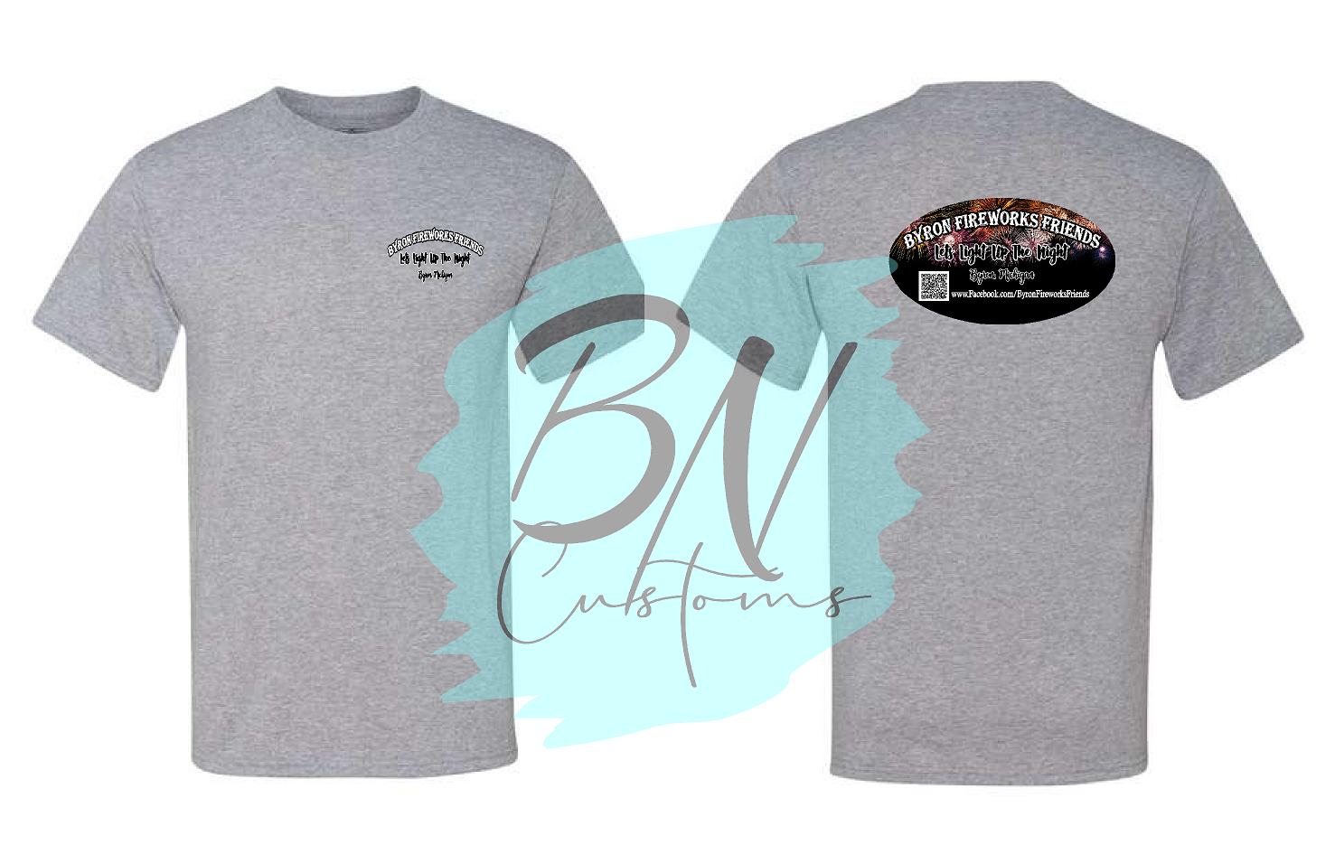 Byron Fireworks T-Shirt – BNCustoms